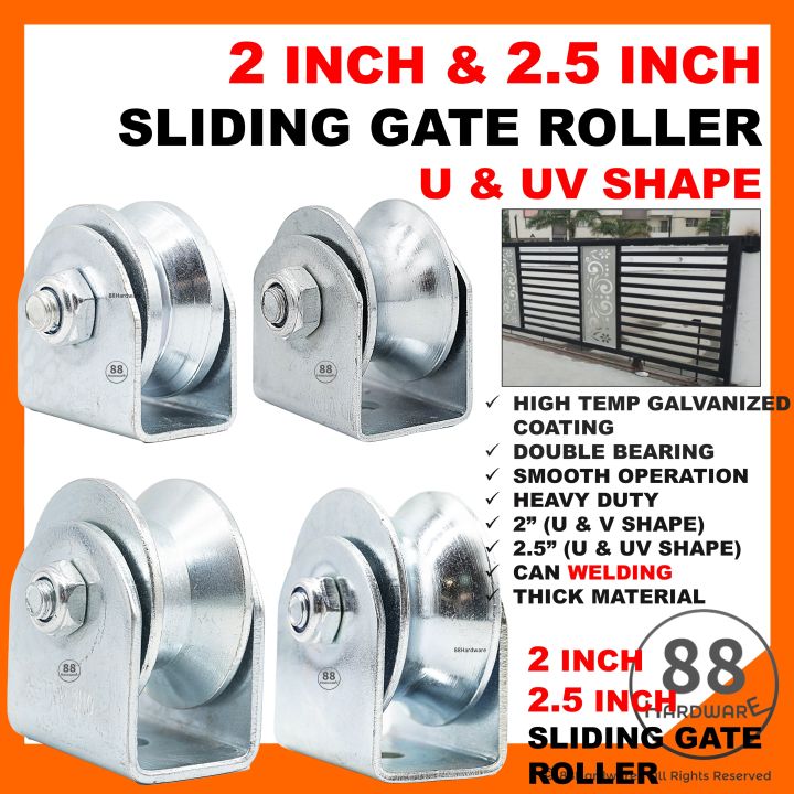 2" & 2 1/2" gate roller auto gate roller roller gate wheel folding gate ...