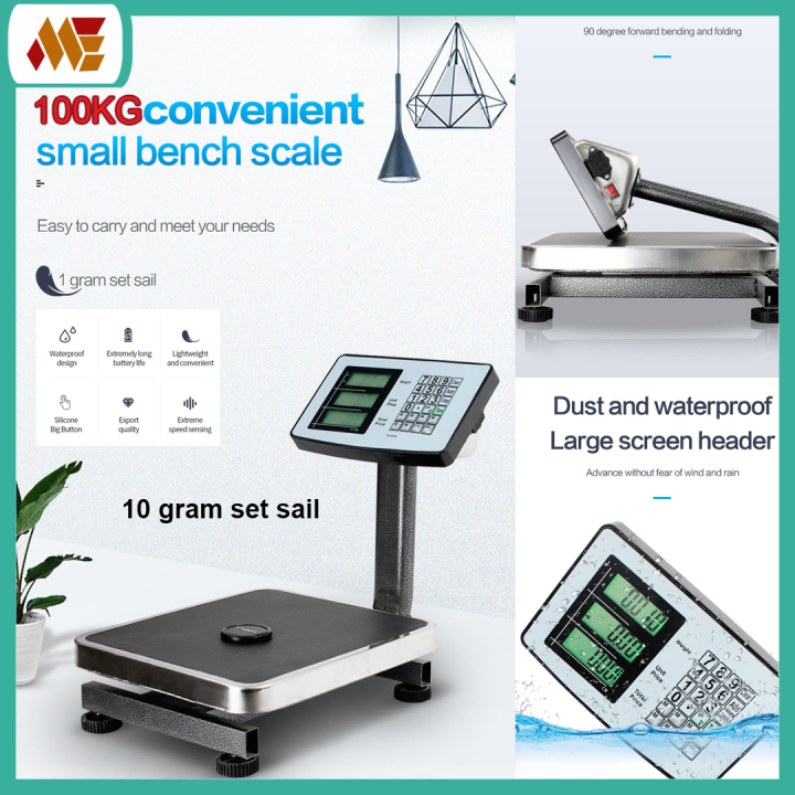 High Accuracy Easy Carry Commercial Scale Digital Weight Platform Scale ...