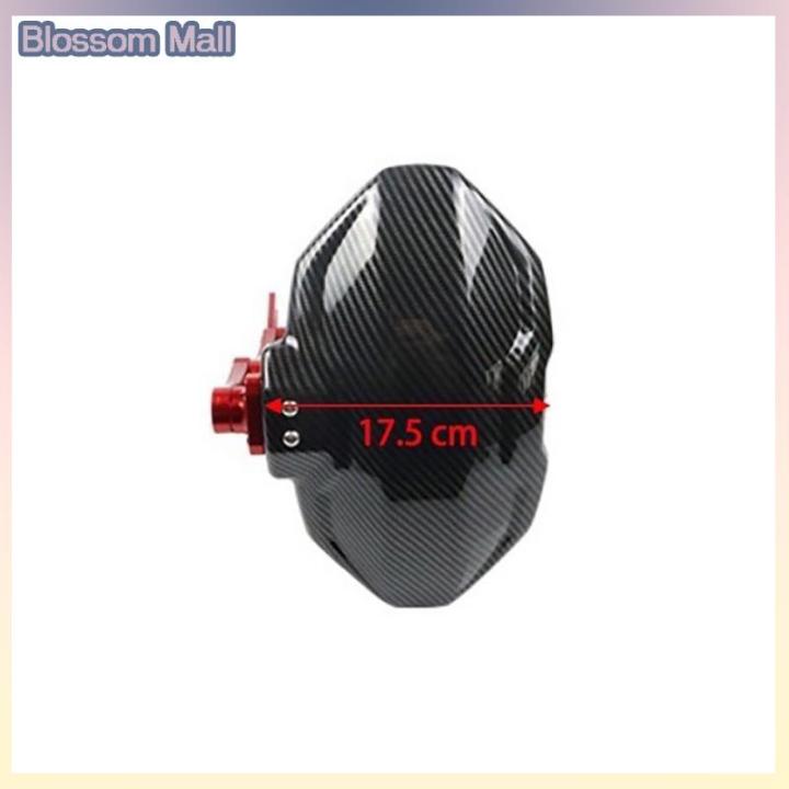 [Blossom] Motorcycle Fenders Carbon Fiber Textured Fenders Electric ...