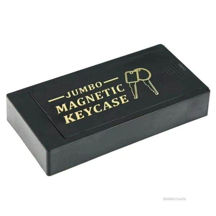 Travel Emergency Key Box Rugged Black Plastic Key Storage Box for Car ...