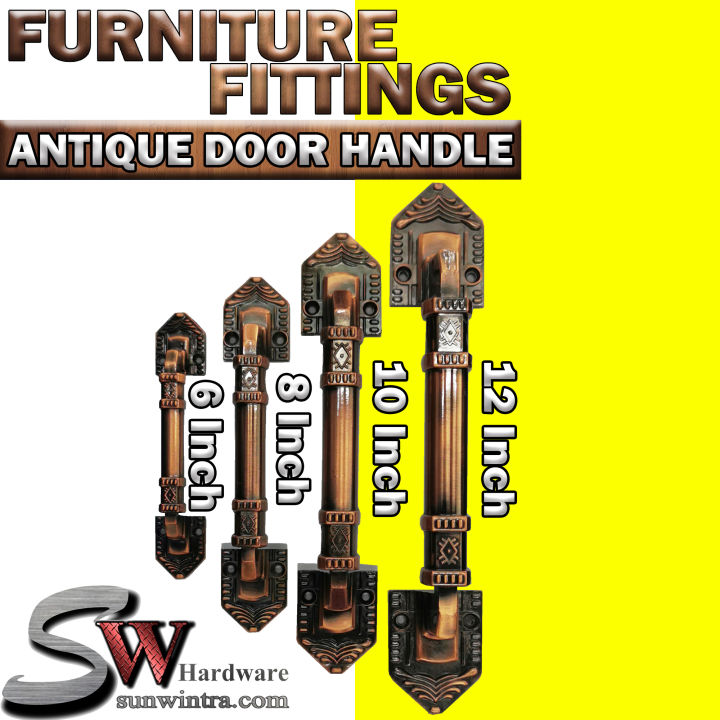 SW Hardware Antique Door Pull Handle Door Handle (Different Size ...
