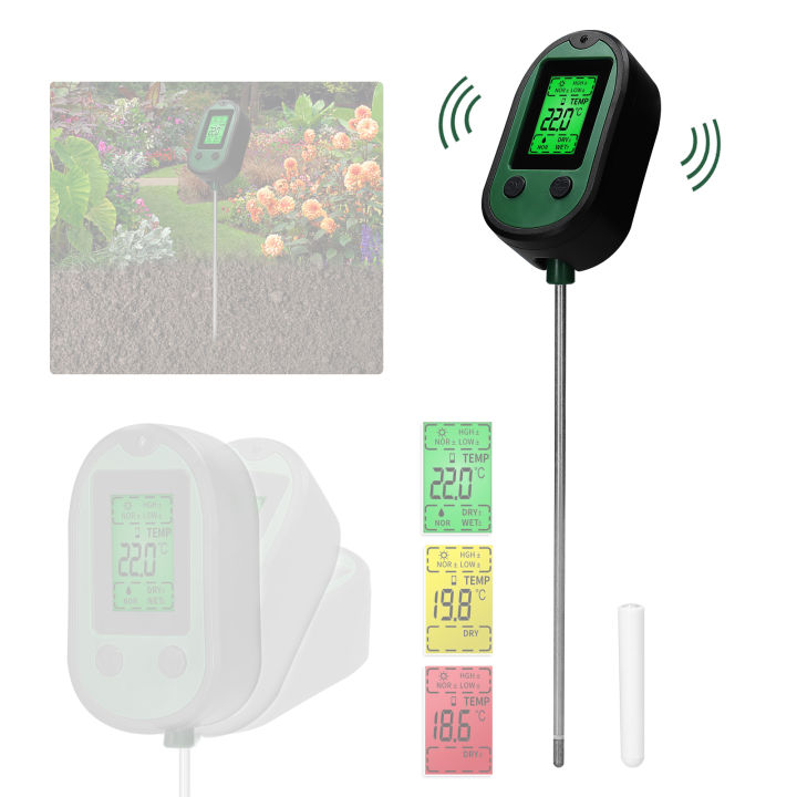 Smart Sensor Soil Device Soil Ph Soil Moisture/ph/temperature Testers ...
