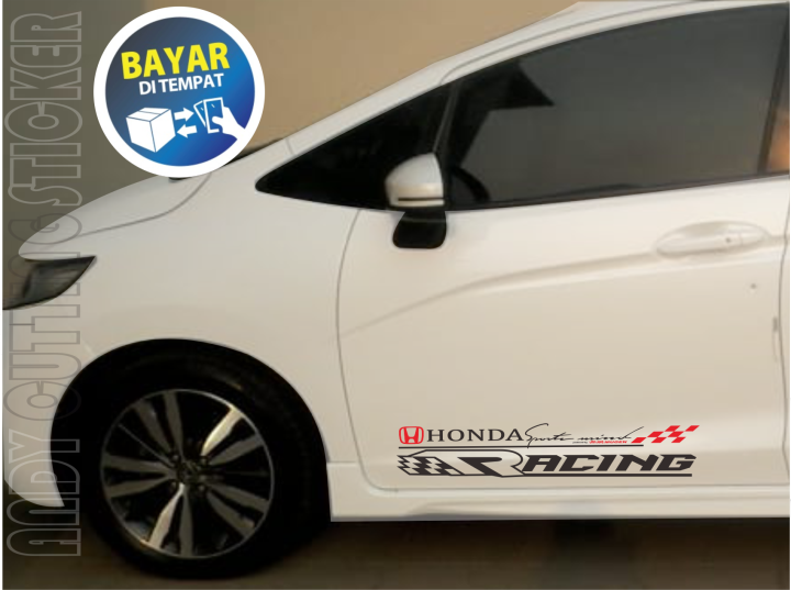 CUTTING STIKER MOBIL Honda sport racing kekinian | Lazada Indonesia