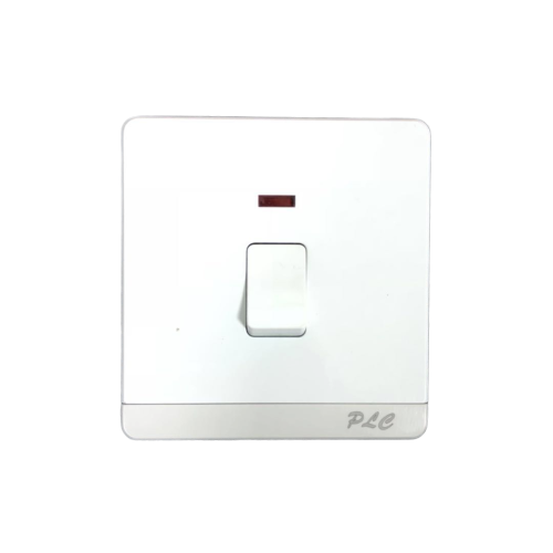 PLC S008 Series On/Off Switch (White) Wall Switches / Light Switch ...
