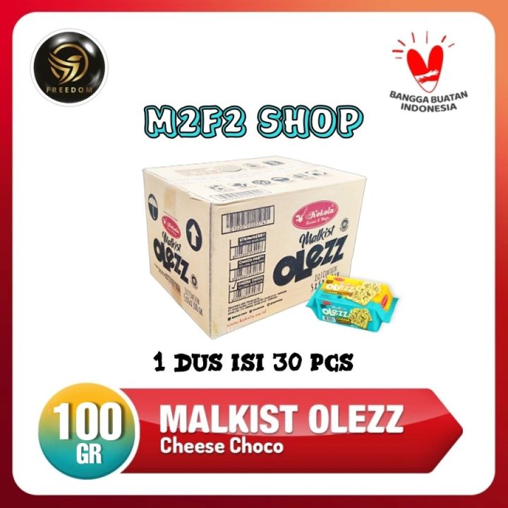 Kokola Biskuit Malkist Olezz Cheese Choco | Krim Keju Meses Cokelat ...