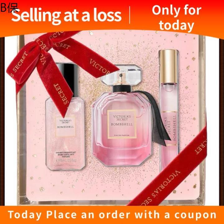 Bau yang panjang (3in1 Gift Set) Victorias Secret Bombshell EDP Seduction Intense 50ml - Holiday ...