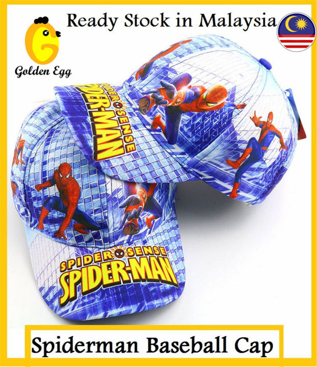 GEC Superhero Cap Cartoon Spider Kids Baseball Cap Sport Cap Fashion ...