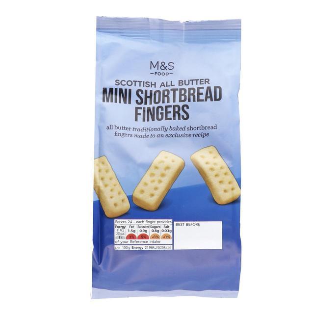 M&S Marks&Spencer Scottish All Butter Mini Shortbread Fingers 125g | Lazada