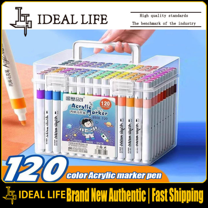 Acrylic Paint Pens Marker Pen Animation Design Color Art Supplies 12/24 ...