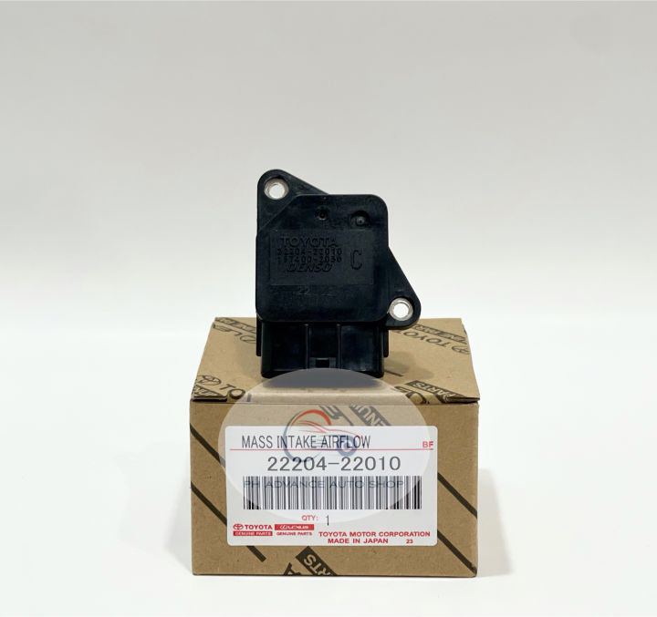 Mass Air Flow Sensor Toyota Vios 2008-2013 Gen2 22204-22010 MAF Sensor ...
