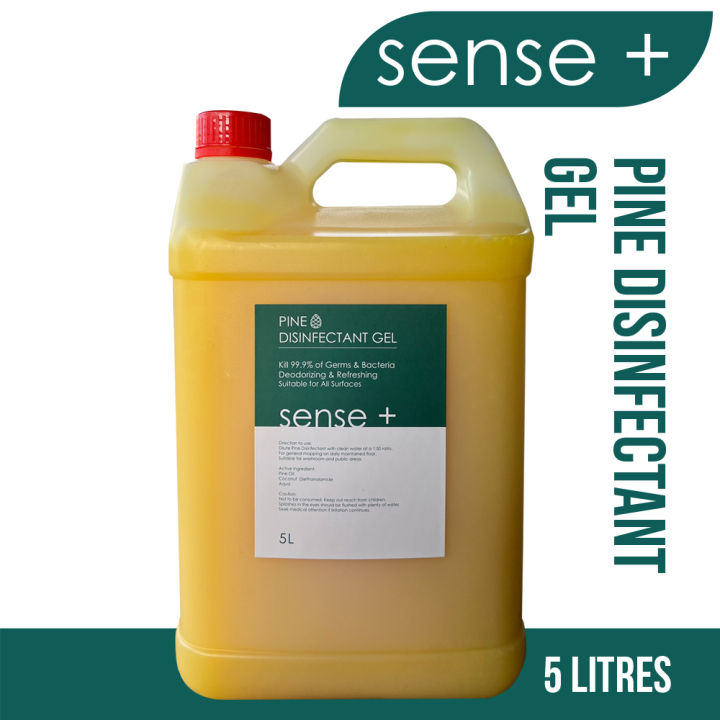 Sense+ Gel Pine Disinfectant - 5L Bio Pine Disinfectant 5Litre Floor ...