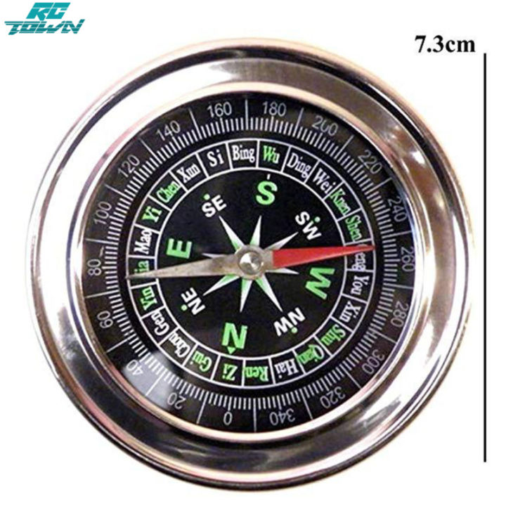 Large Size Stainless Steel Directional Magnetic Compass | Lazada PH
