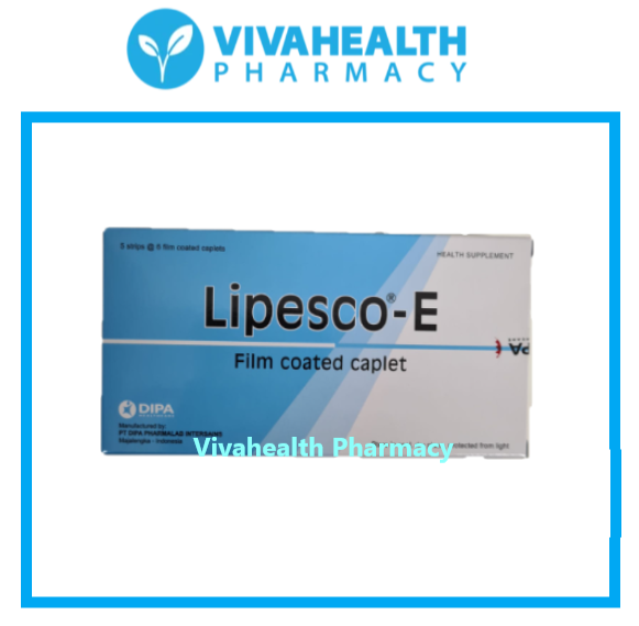 Lipesco-E Caplets 30s - Maintenance of Healthy Nerves / Alt neurobion ...