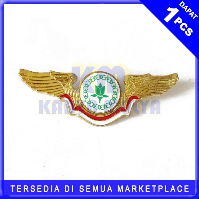 Pin Wing Logo Purna Paskibra Wing Logo Paskibra Warna Putih Murah ...