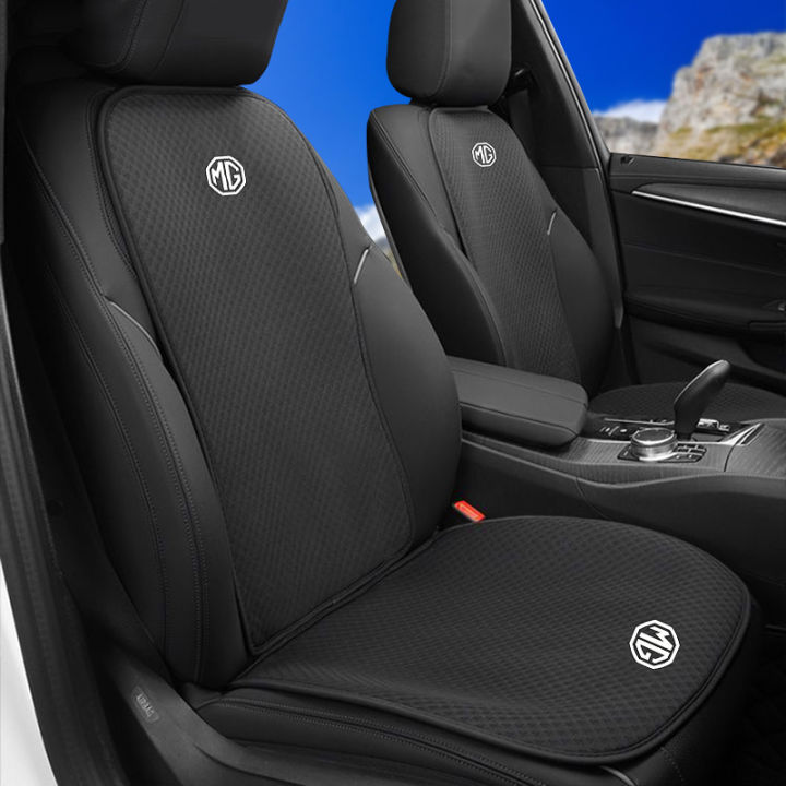 Ice Silk Car Seat Protect Cover Cushion Anti Dirty Backrest Pad Seat ...