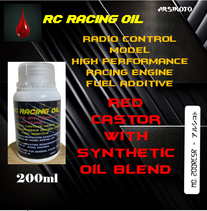 Racing Castor oil for Remote Controlled Nitro Toys 200ml | Lazada PH