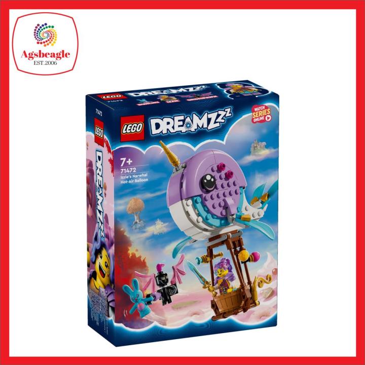 Lego Dreamzzz 71472 Izzies Narwhal Hot Air Balloon (2024) | Lazada PH