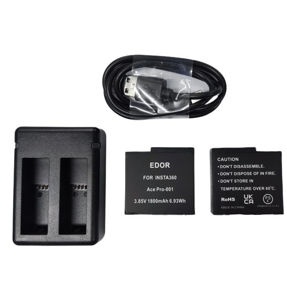 EDOR BATTERY SET FOR INSTA360 ACE & ACE PRO | Lazada
