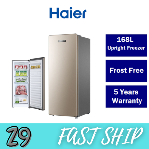 Haier BD-168WL Upright Freezer 168L No Frost Peti Sejuk Beku | Lazada