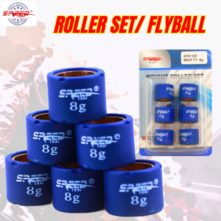 SPEED THAI - ROLLER SET / FLYBALL FOR HONDA BEAT/ HONDA CLICK / MIO ...