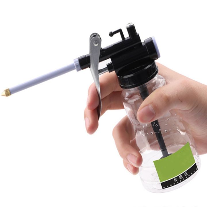 MING1996 Plastic Transparent Oiler Grease Hand Pump Grease Car Repair ...
