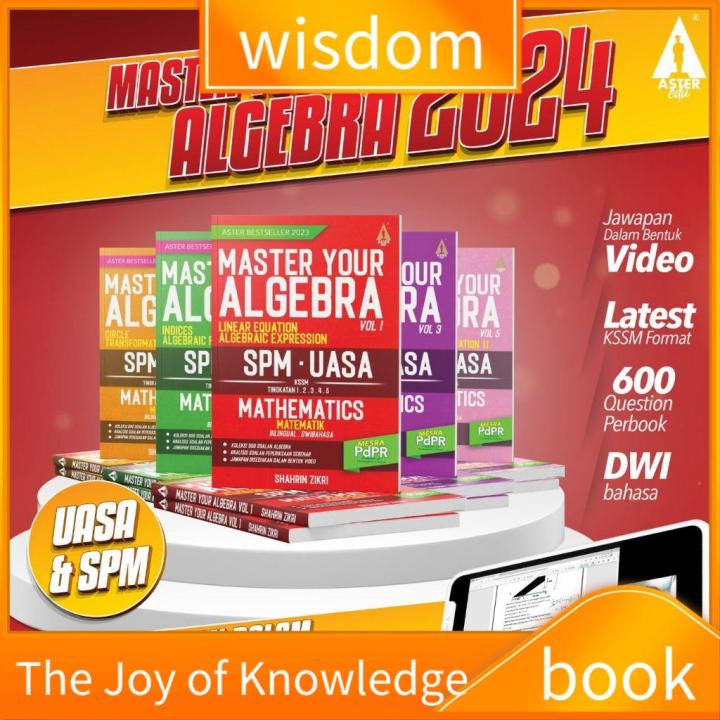 Teaching books ♡Aster Edu Master Your Algebra 2024 Buku Latihan ...