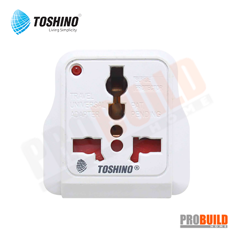 ปลั๊กแปลงขากลม มี Surge รุ่น DD-P4S Toshino | Lazada.co.th