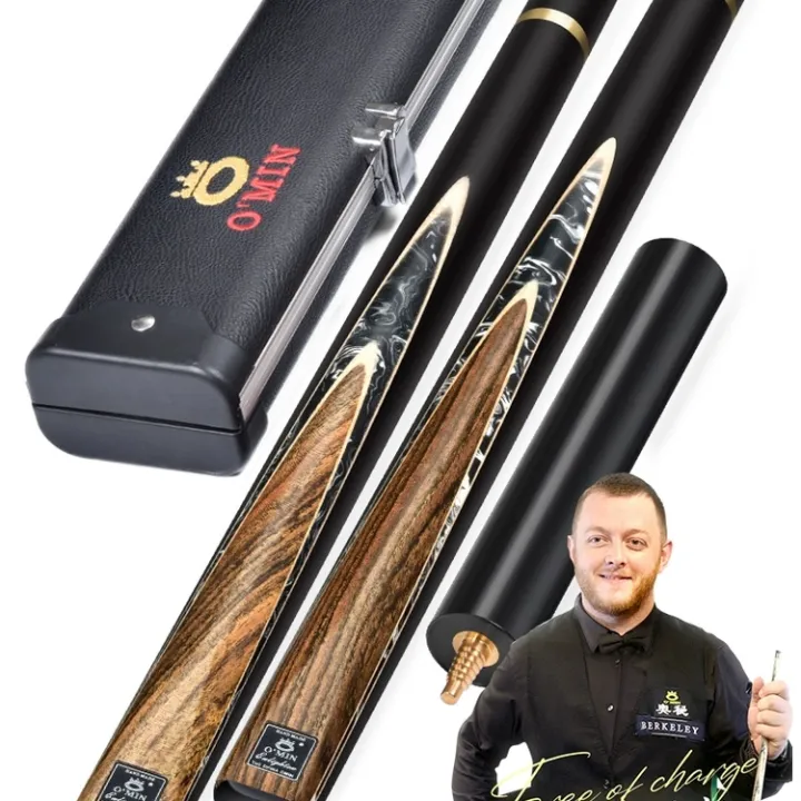 Omin Pool Cue บิลเลียดคิวสนุ๊กเกอร์ สีดำ ขนาด 9.5 มม. และ 10 มม. ...