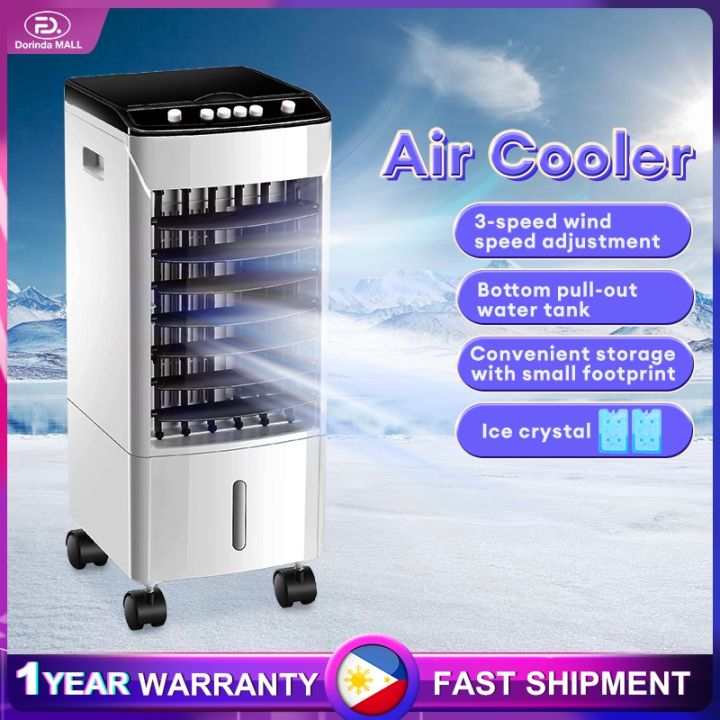 10L Air Cooler Water Tank Home Three-Speed Mobile Air Conditioner For ...