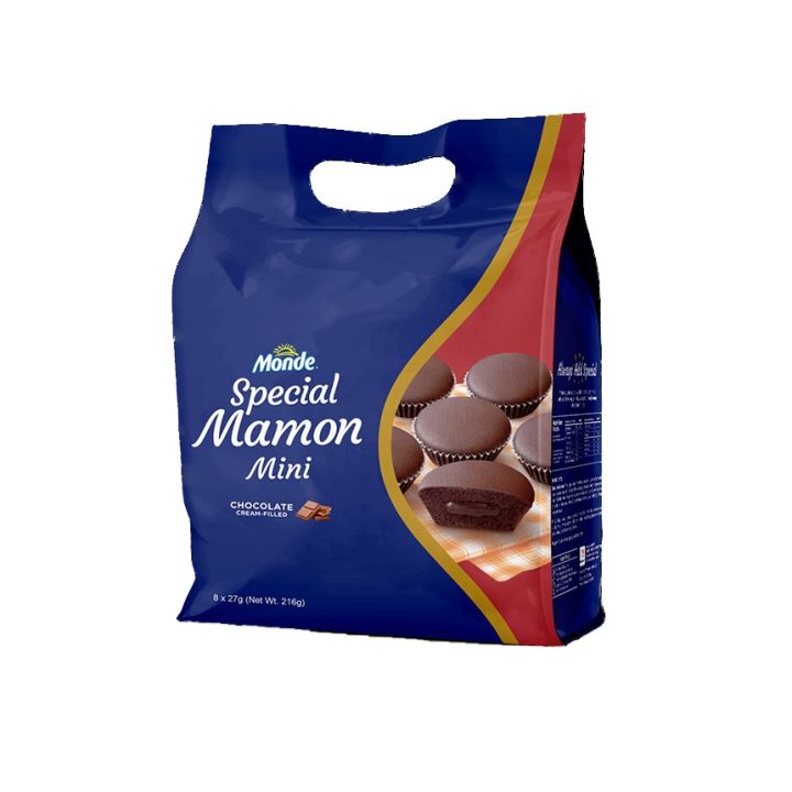 Monde Special Mamon Mini Chocolate Cream-Filled 27g x 8 Pieces | Lazada PH