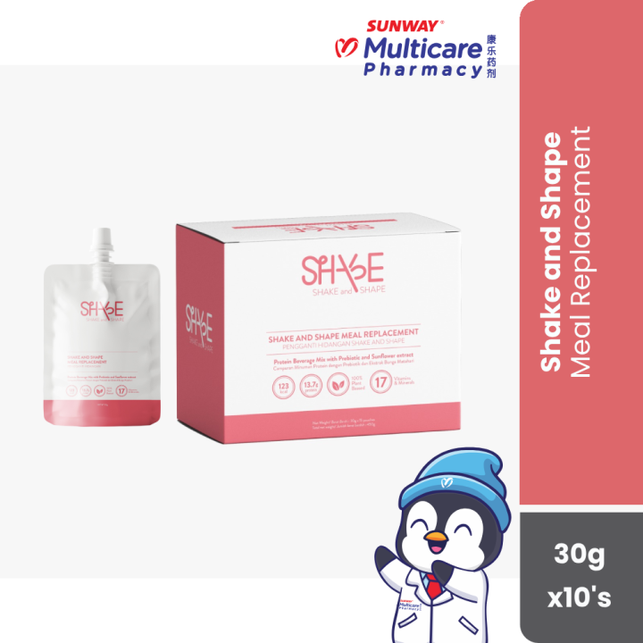 SHAKE N SHAPE MEAL REPLACEMENT 30G X 15’S | Lazada
