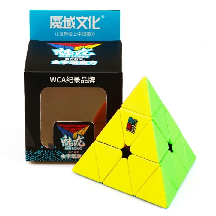 Moyu Meilong 3x3 Pyraminx Cube Meilong Pyramid Speed Cube | Lazada PH