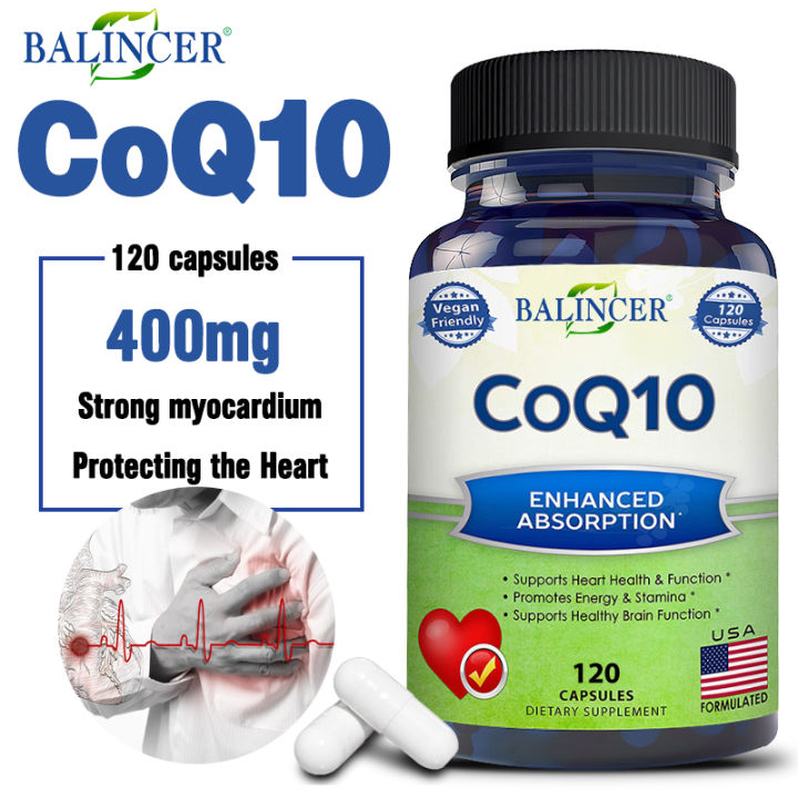 CoQ10 - High Absorption CoQ10 Powder - Ubiquinone Supplement Pills ...
