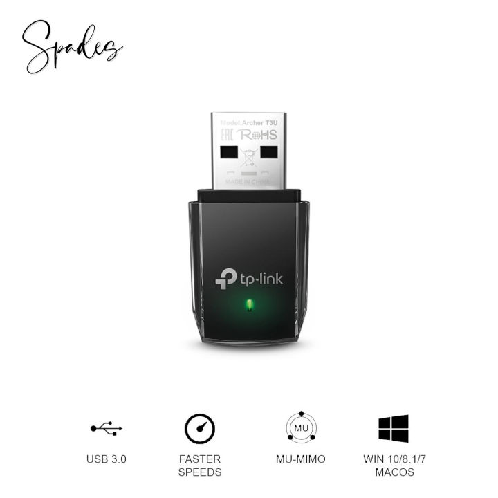 Gigaware TP-Link Archer T3U | AC1300 | Mini Wireless MU-MIMO | USB ...