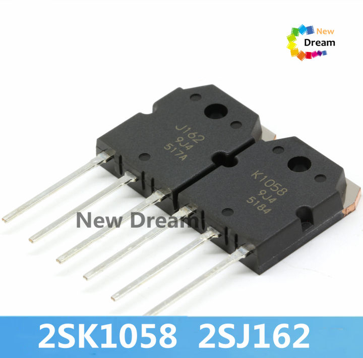ใหม่ Original K1058 J162 1Paires (1Pcs 2SK1058 + 1Pcs 2SJ162) Hitachi Renesa Field Effect คู่ ...