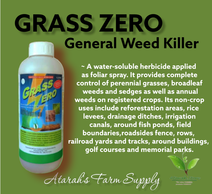 GRASS ZERO Herbicide (1L) | Lazada PH