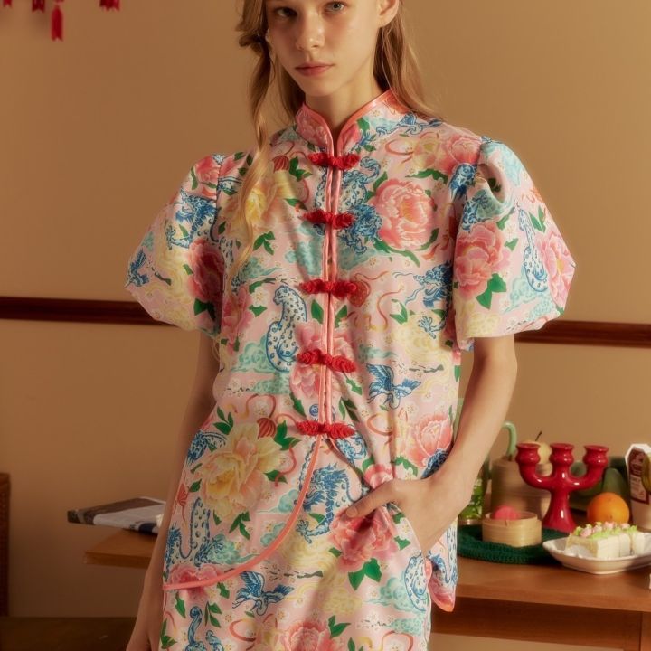 Endless Holiday Fu Shirt Mushu Blossom Pink | Lazada.co.th