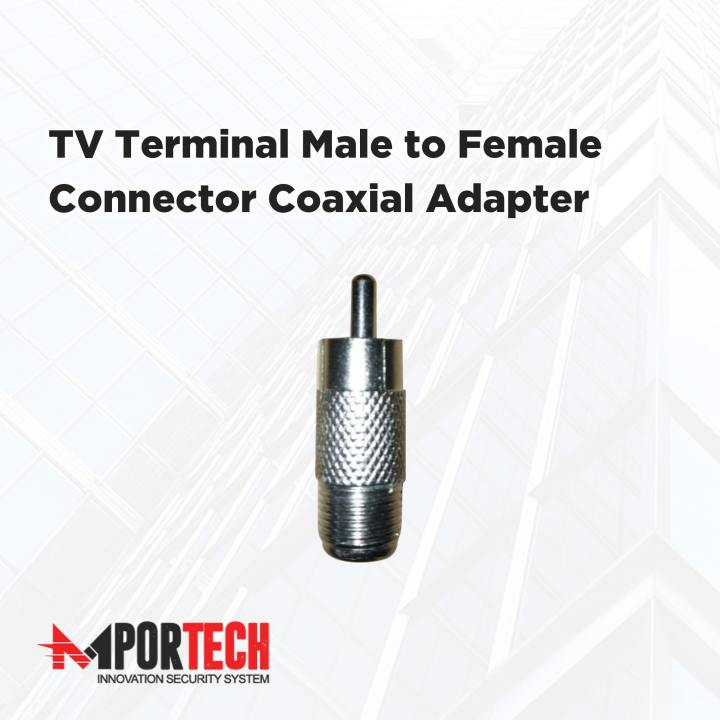 TV Terminal Male to Female Connector Coaxial Adapter | Lazada PH