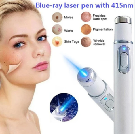 FLOURISH Medical Blue Light Therapy Laser Treatment Pen Acne Scar ...
