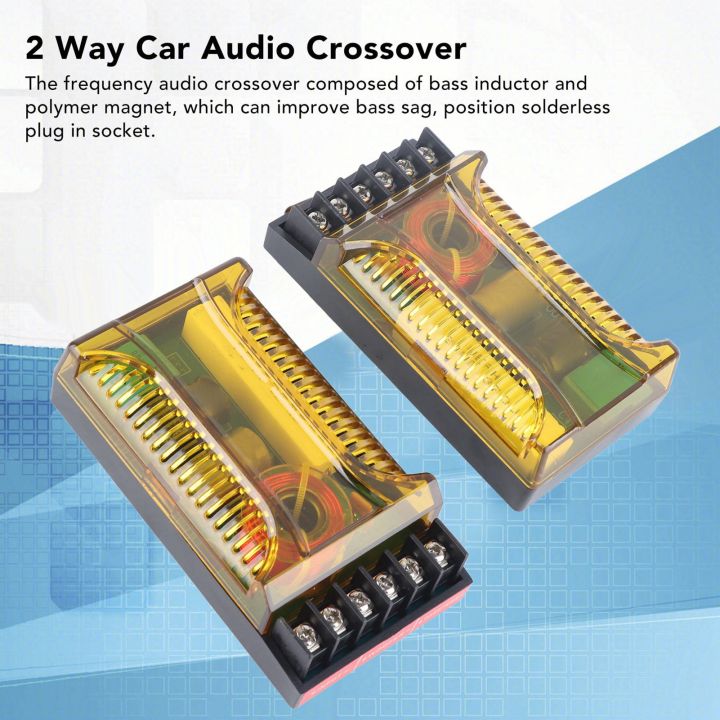 Car Audio Crossover 2 Way Reasonable Line Car Audio Speaker Crossover ...