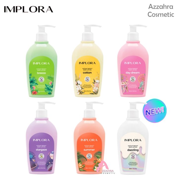 IMPLORA Instant Bright Body Lotion | Lazada Indonesia