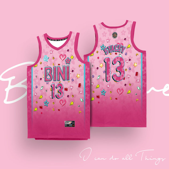 BINI Women's Vest Jersey Custom Number and Name Sports Sleeveless Bini ...
