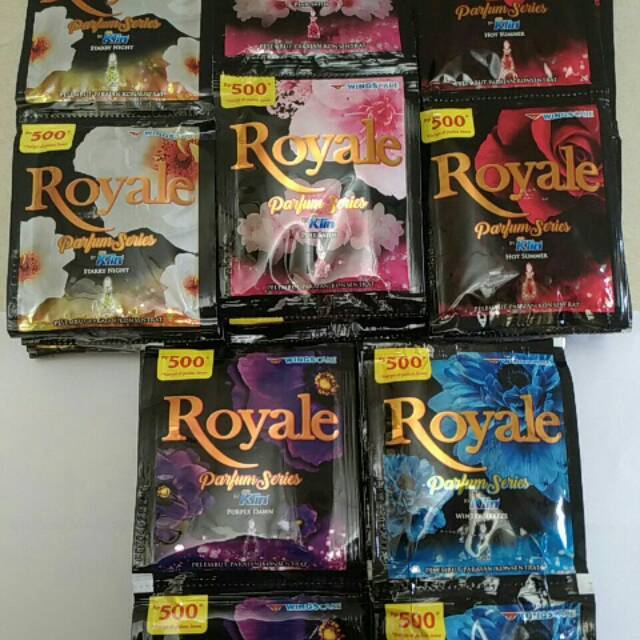 ROYALE SOFT Pewangi Sachet 3 RENCENG + 1 PIRING | Lazada Indonesia