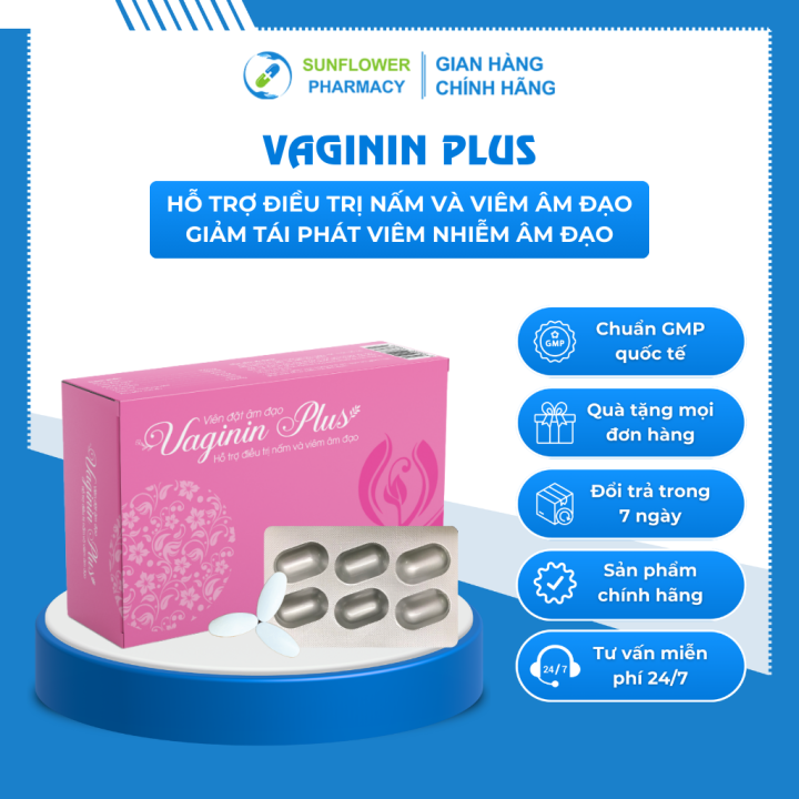 VỆ SINH PHỤ NỮ - Viên Chăm Sóc Toàn Diện Vùng Kín Vaginin Plus 10 Giảm ...