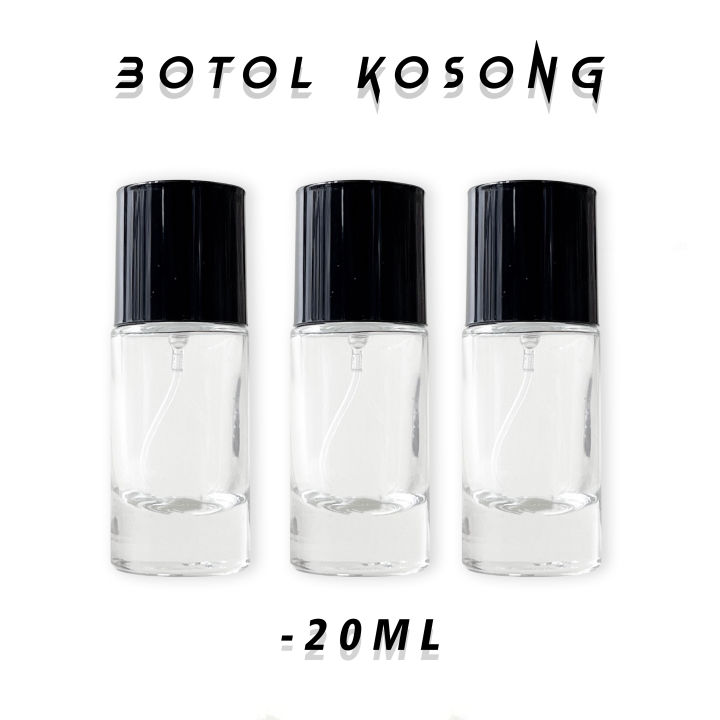BOTOL KOSONG MODEL CASSA DAN ADG 20-50 ML ( DRAT / ULIR ) Botol Parfum ...