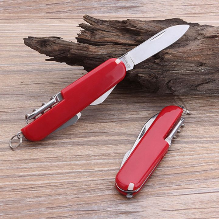 7 In 1 Folding Simple Camping Multifunction Tools Army Pocket Hunting ...
