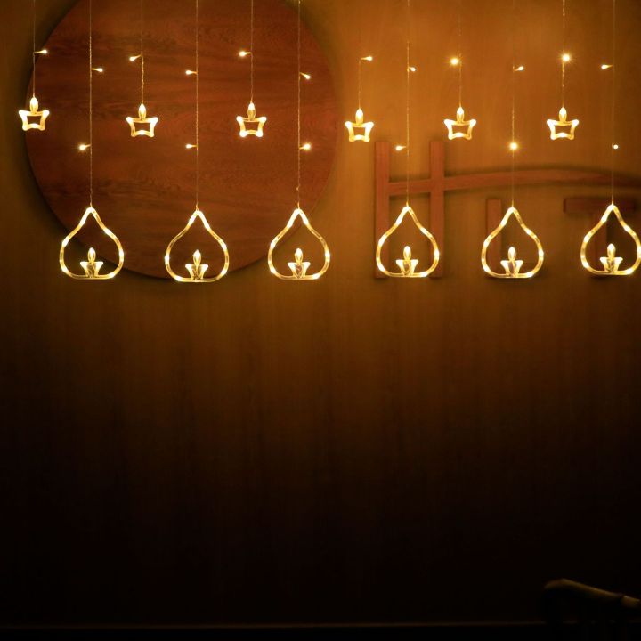 READY STOCK 2.5M 120 Led Colorful Lights India Diwali Decorative Lights ...