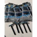 DISPOSABLE RAZORS mens accesorries5 pcs Per Pack DORCO TG708N TWIN ...