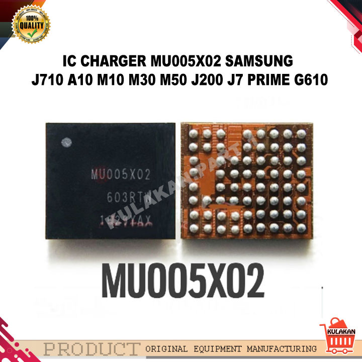 IC CHARGER MU005X02 SAMSUNG J710 A10 M10 M30 M50 J200 J7 PRIME G610 | Lazada Indonesia