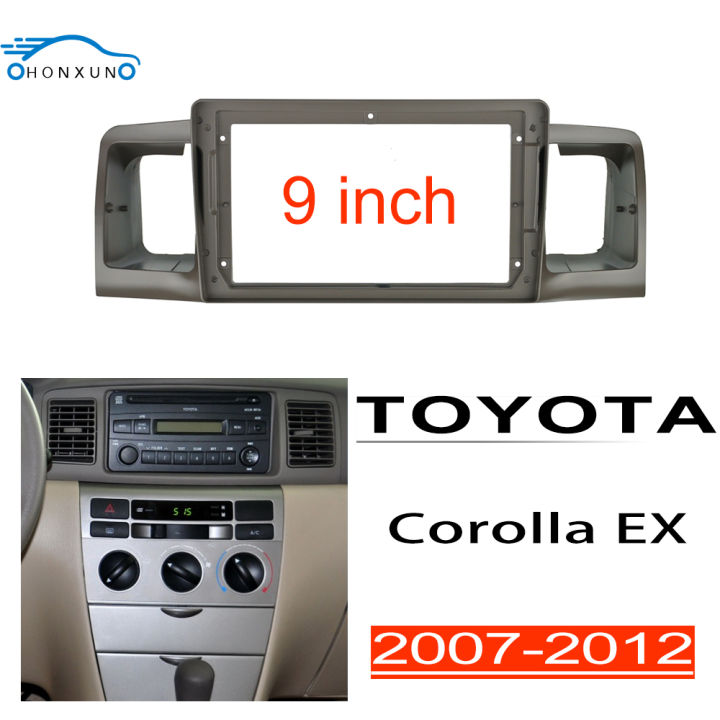 Honxun 9inch car android player head unit casing fascia 2din frame ...